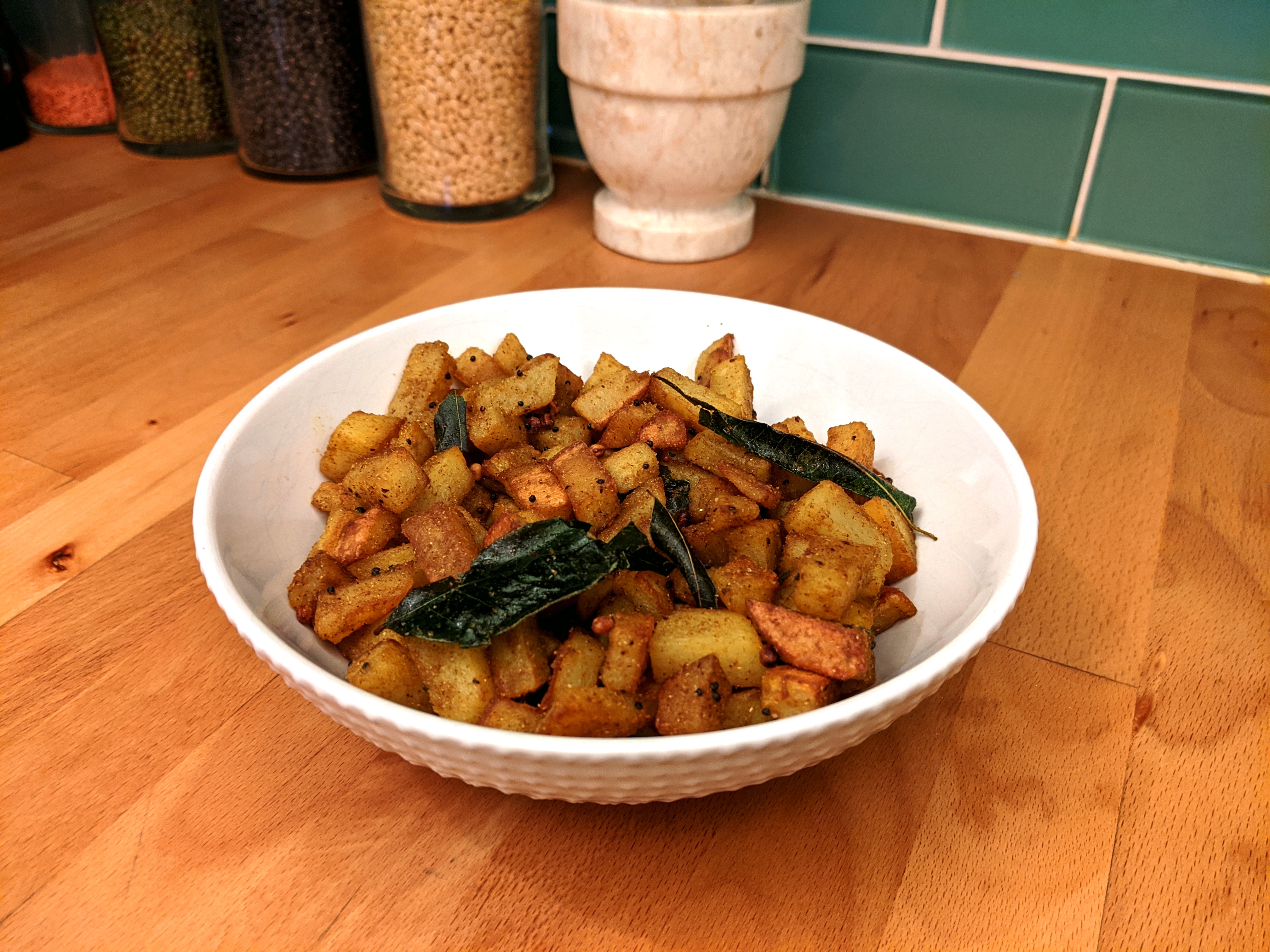 Easy Potato Fry – Crafty Curries